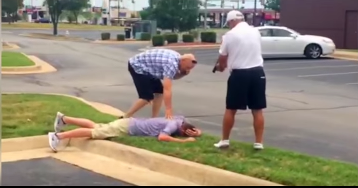 Video: Alleged golf club thief held at gunpoint in Tulsa parking lot by ...