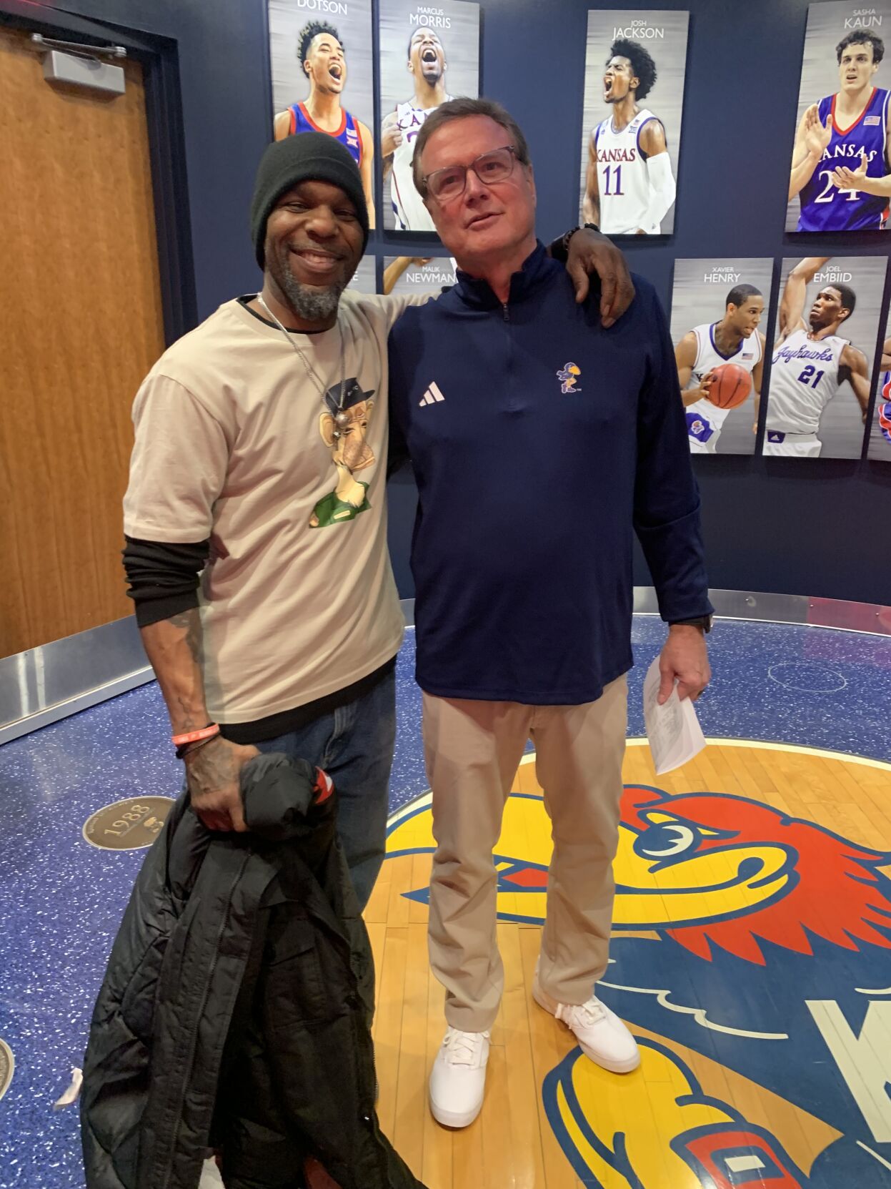 Former TU stars made special guests at Kansas
