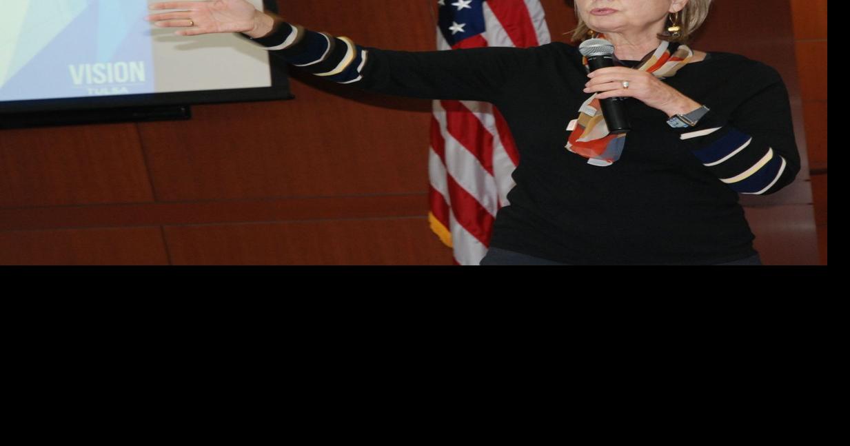 Tulsa County Commissioner Karen Keith discusses Vision Tulsa at Sand ...