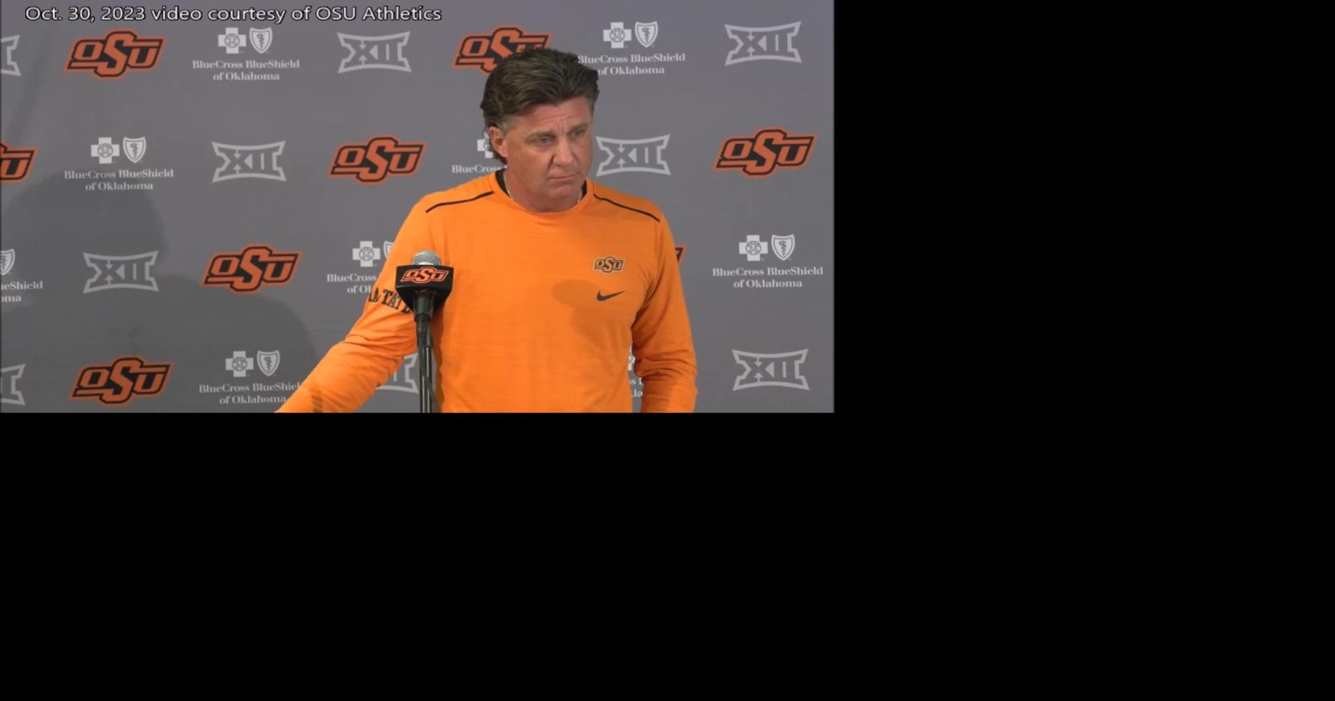 Mike Gundy asked to compare Oklahoma State RB Ollie Gordon to past ...