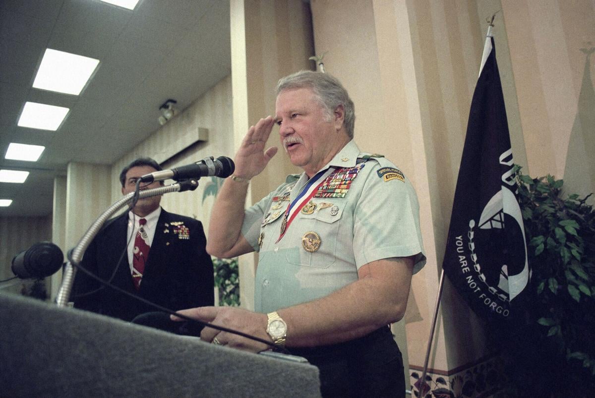 Oklahoma native Bo Gritz, who claimed to have inspired Rambo character ...