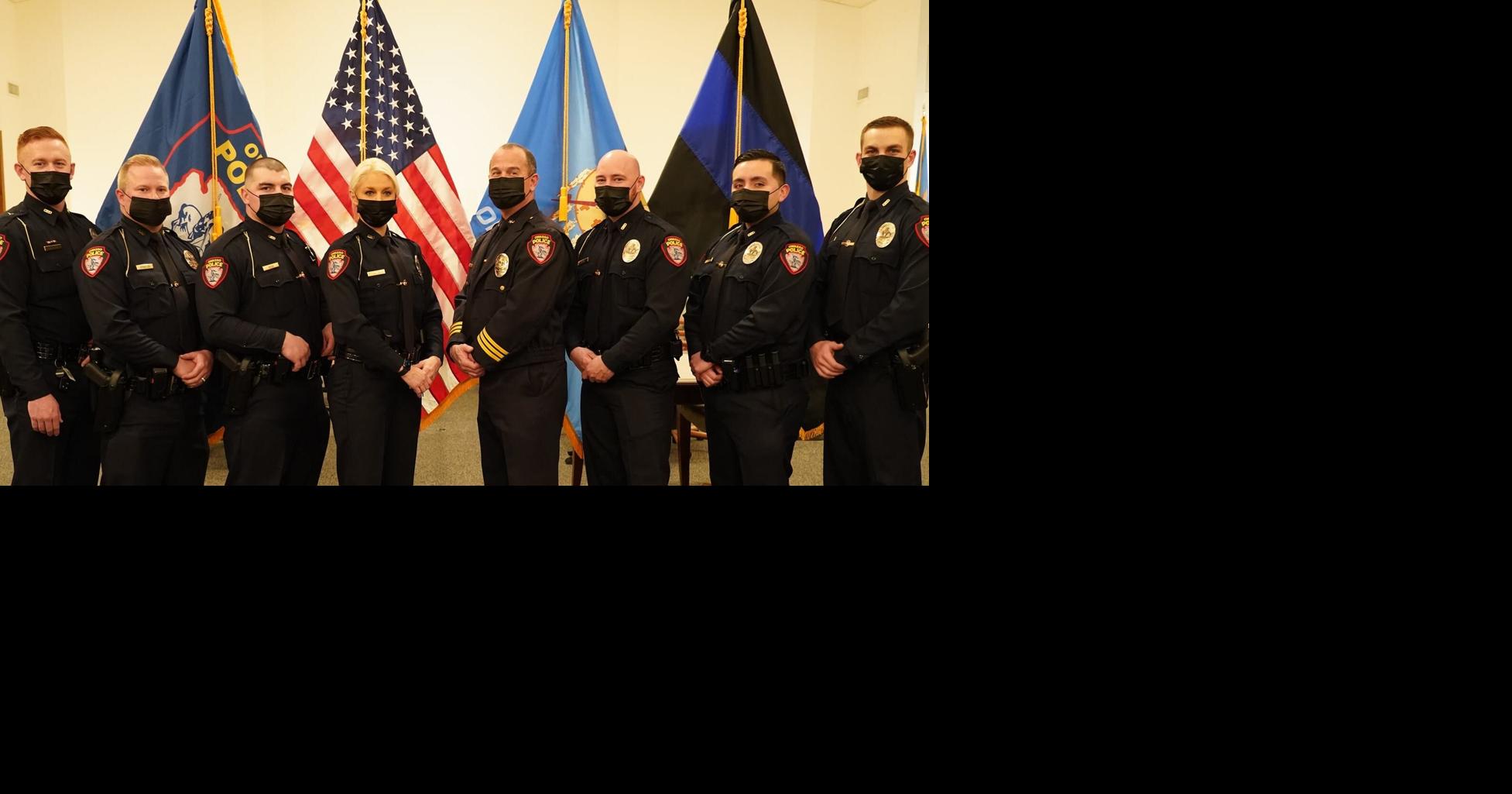 Owasso PD swears in 7 new officers, marking 10% increase to force