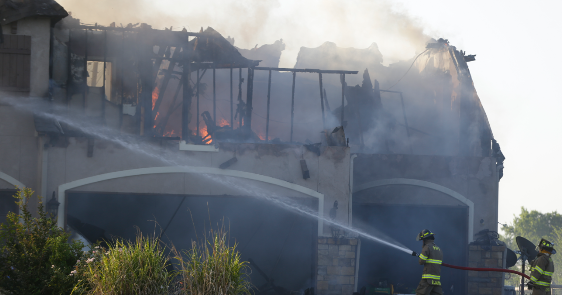 Fire destroys large Verdigris home Wednesday morning
