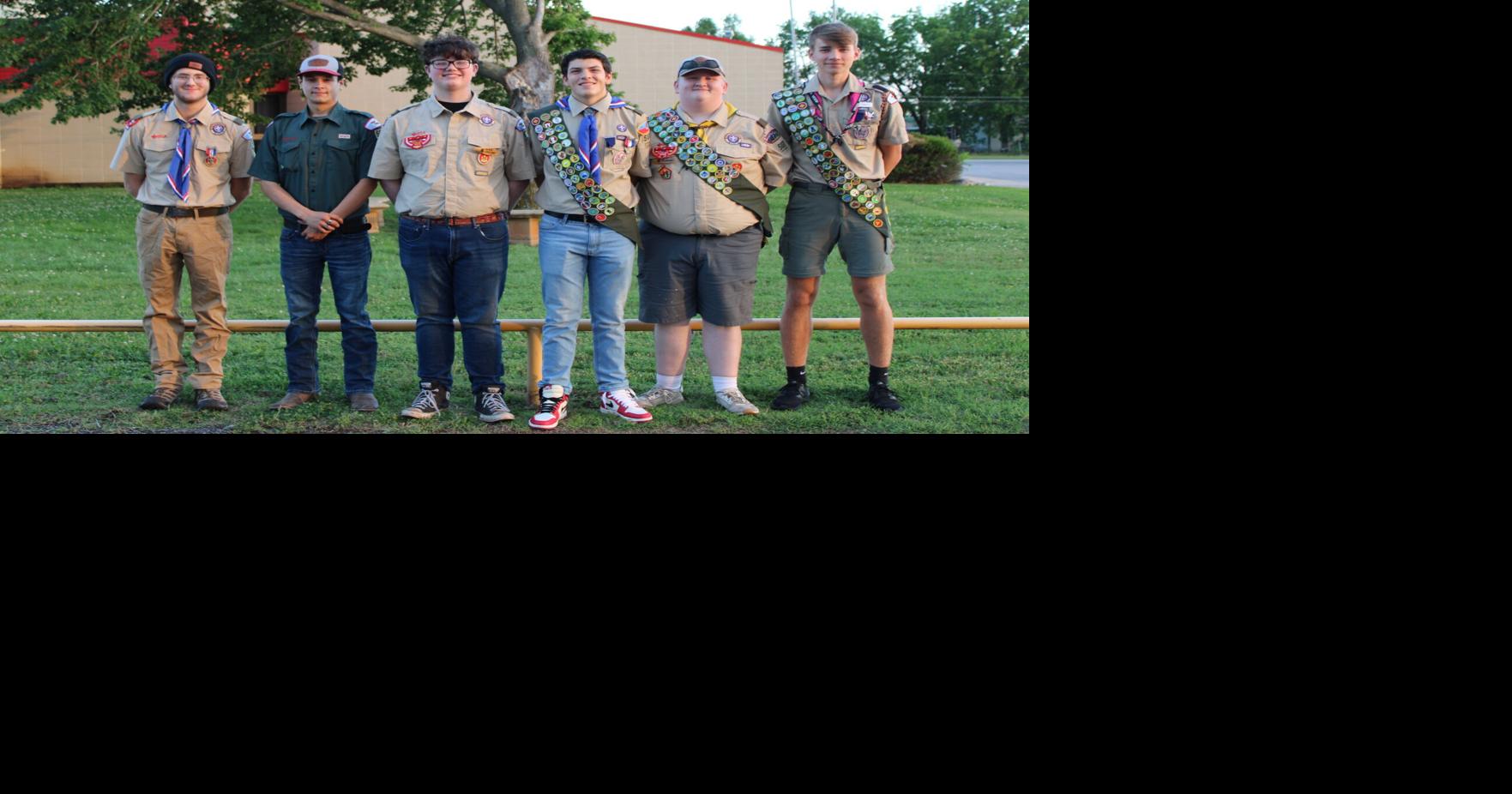 Nine Eagle Scouts graduate from Charles Page High School