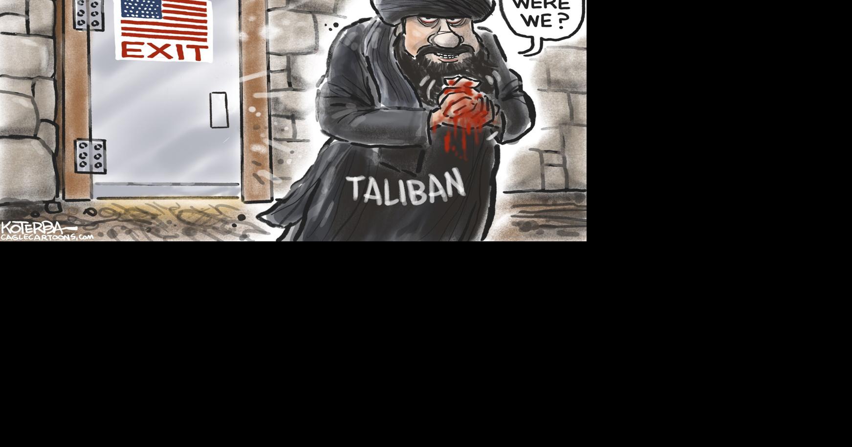 Cartoon: Taliban's back in town
