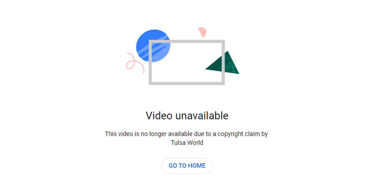 YouTube removes Walters video after copyright claim