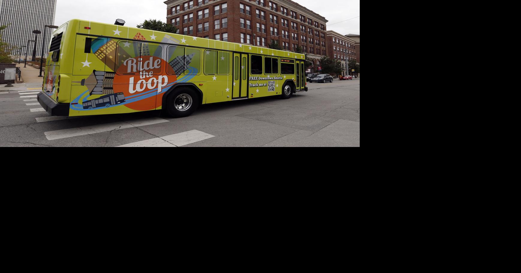 'The Loop' bus route downtown on weekends now free for riders, also ...