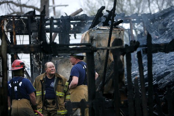 Victim tried to escape house fire