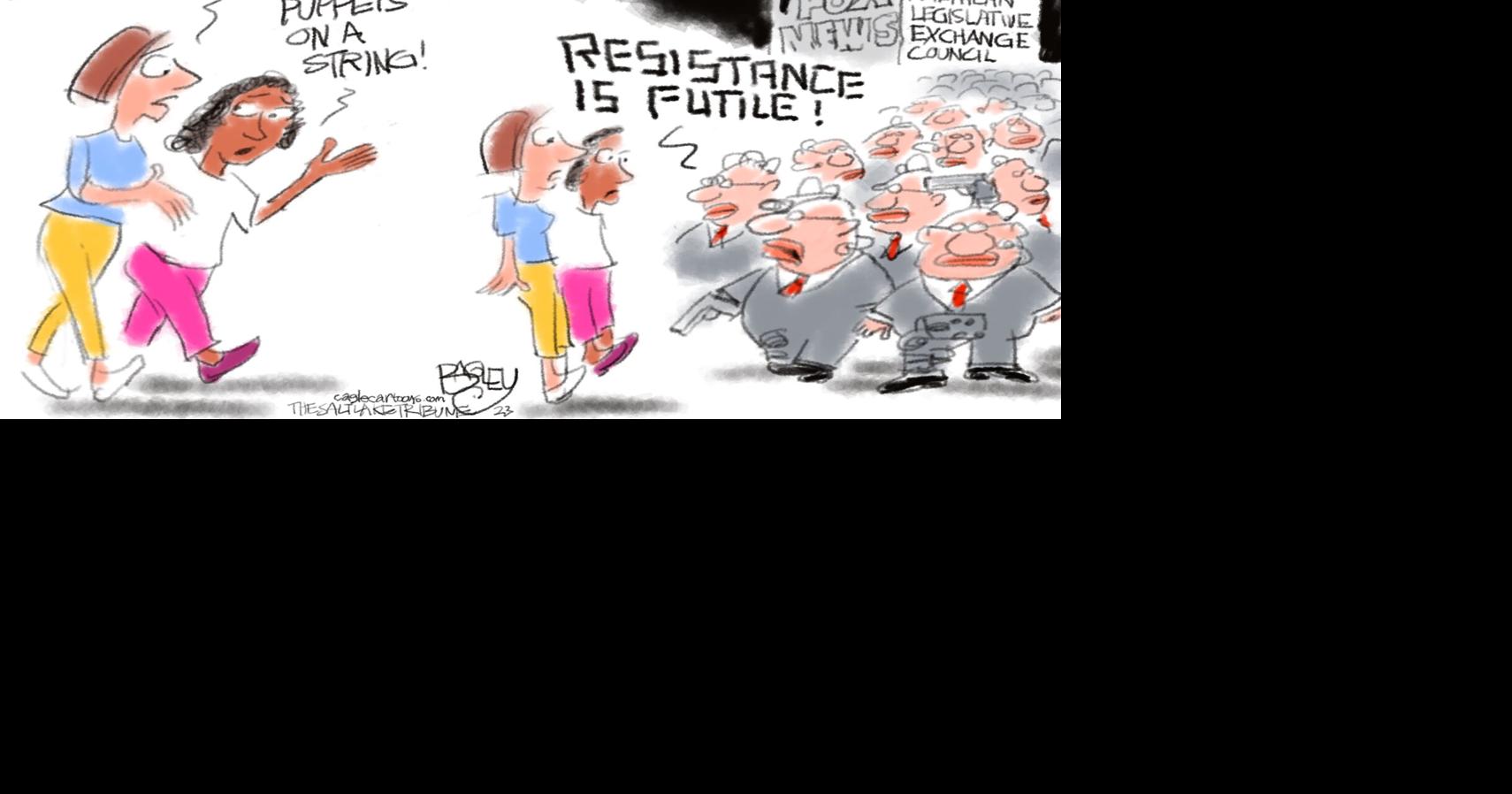 Cartoon: Resistance Is Futile