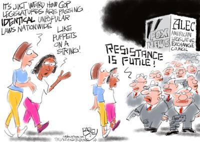 Cartoon: Resistance Is Futile