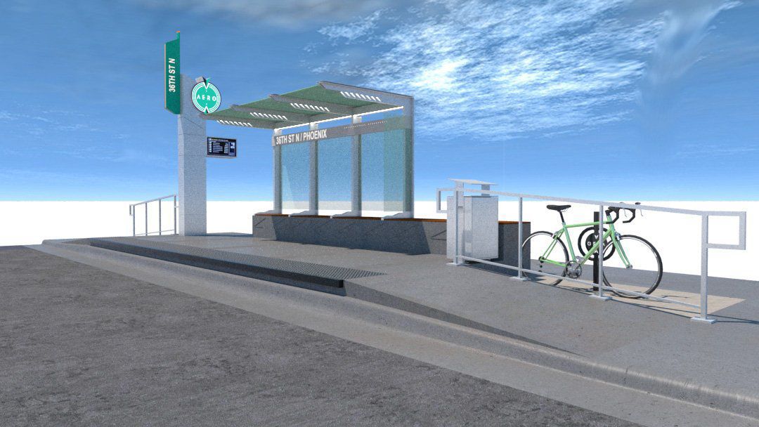 City unveils Bus Rapid Transit stop that 'will open the entire city ...