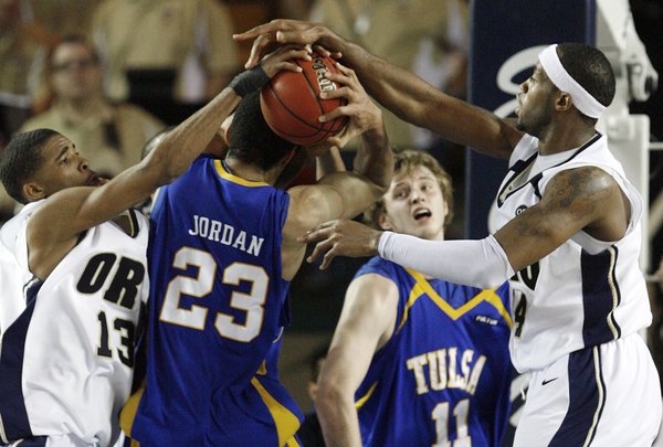 Jordan shines as Tulsa survives