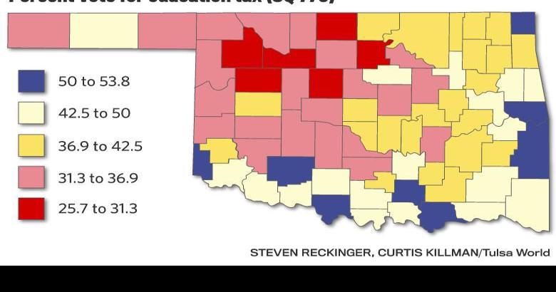 Counties along state borders to east, south show most support for ...