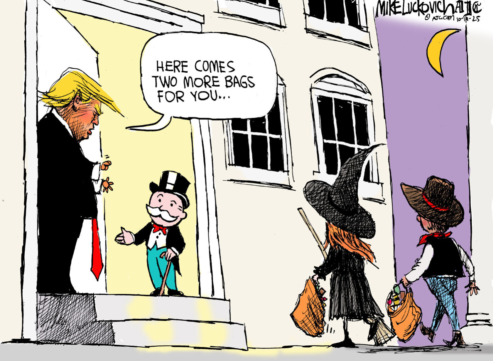 8 cartoons haunt the politicians on Halloween