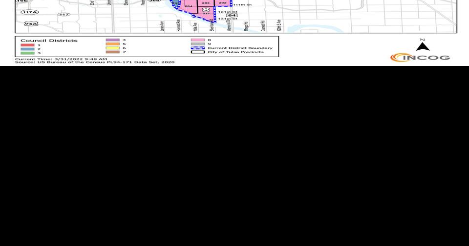 Final changes to new Tulsa City Council election districts approved