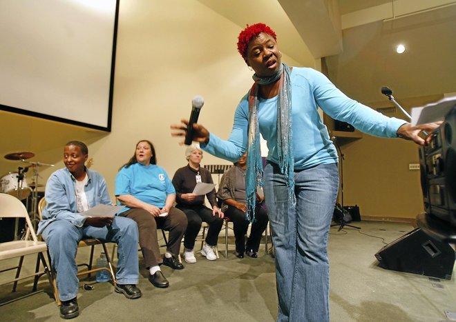 Homeless choir inspired by music