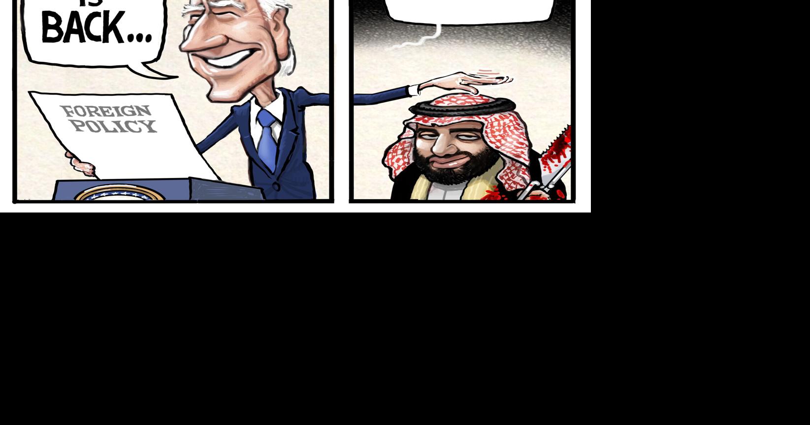 Cartoon: Saudi Coddle