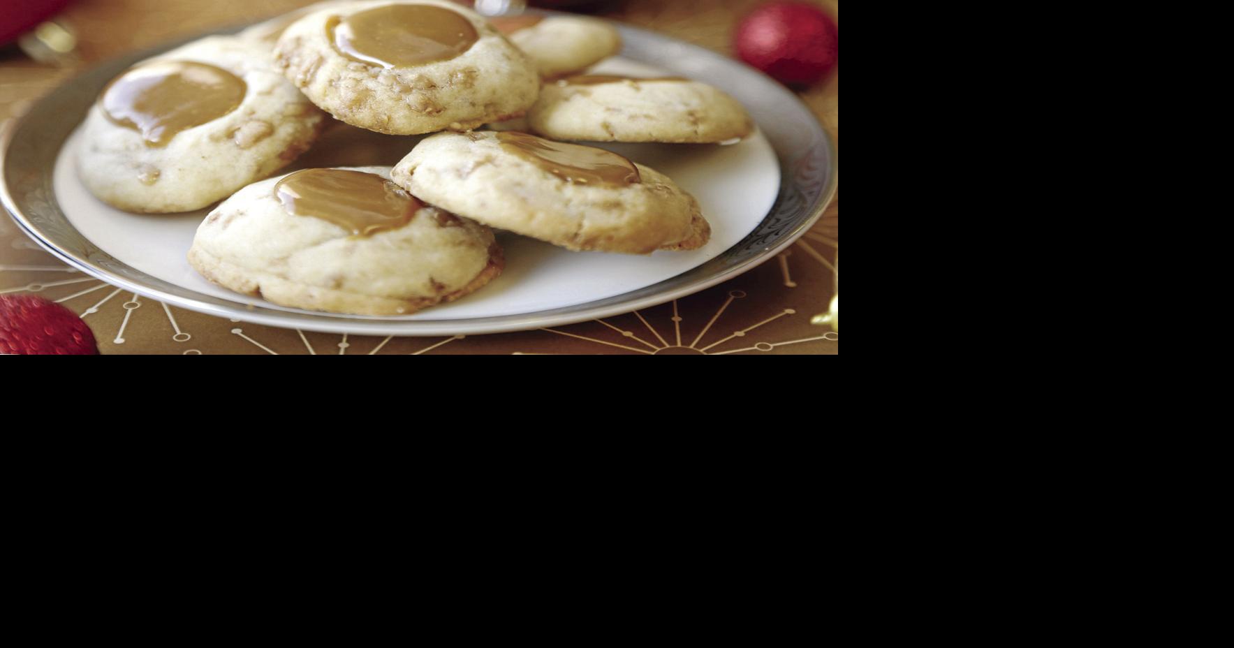 Brickle Caramel Thumbprints from ‘Tulsa World Cookies’