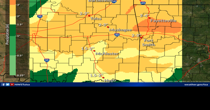 Tulsa County burn ban ends after Monday rainfall of about 1 inch
