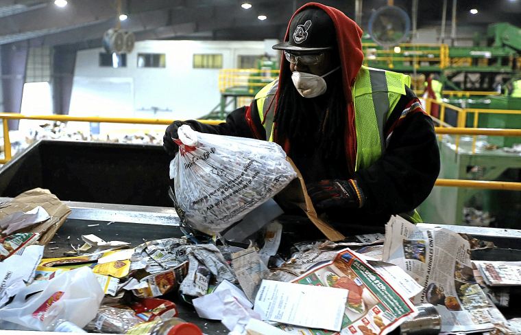 Recycling Christmas trash takes a little planning