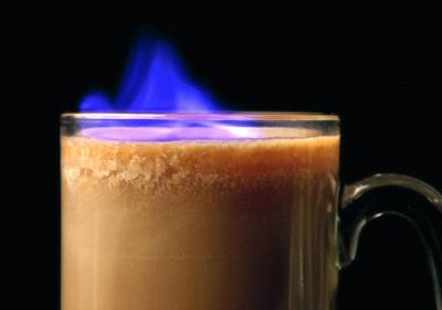 Recipe: Flaming Spiked Coffee turns up the heat on the holidays