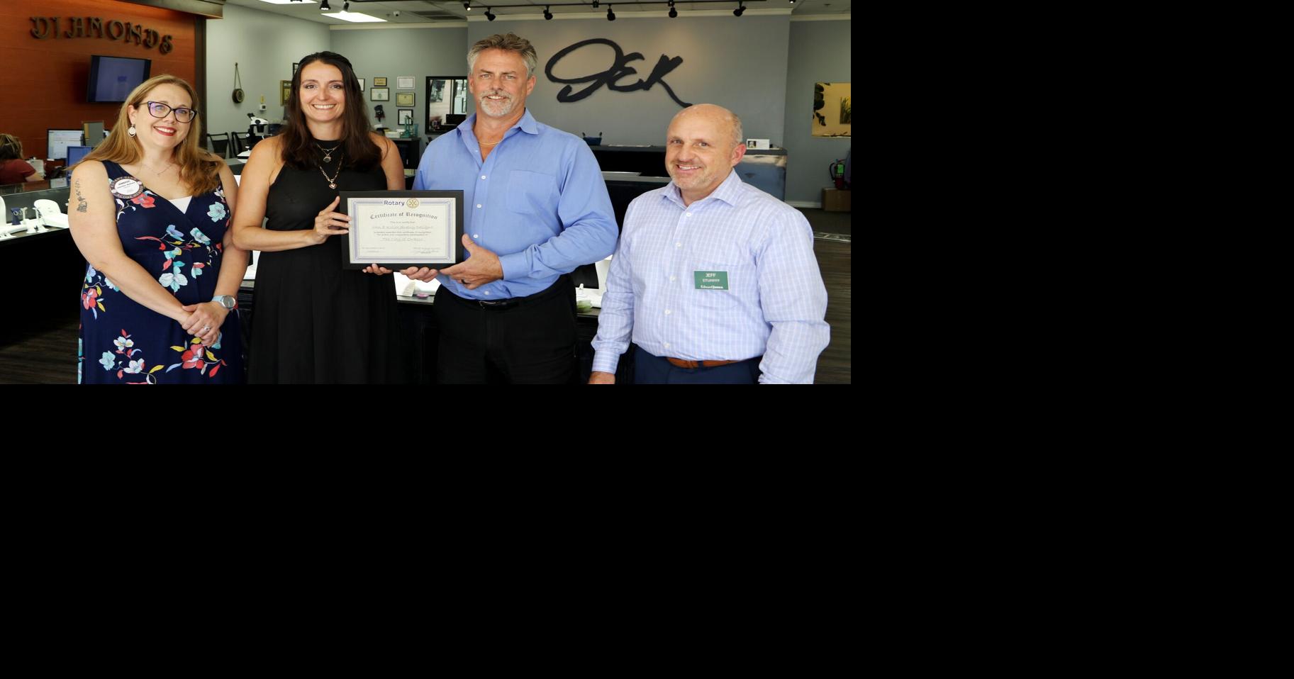 John E. Koller Jewelry Designs named Owasso Rotary’s Business of the ...