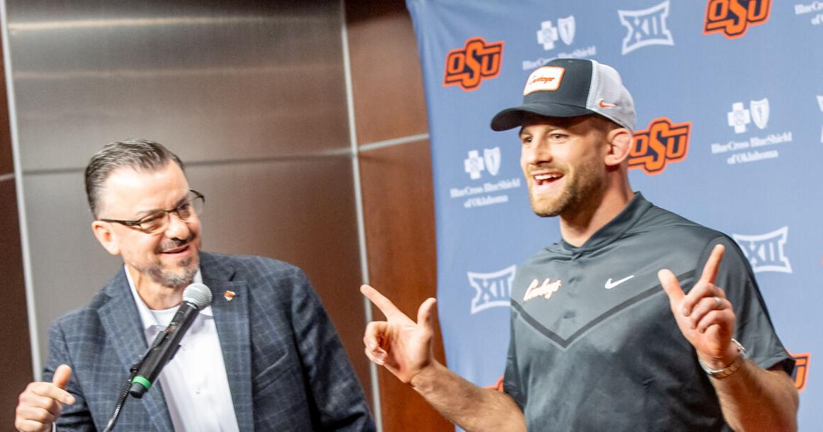 Oklahoma State wrestling coach David Taylor chases new title
