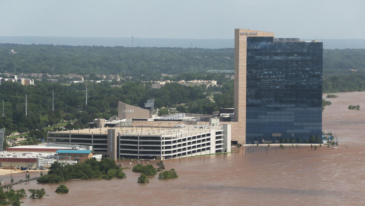Video: Aerial tour of flooding Friday