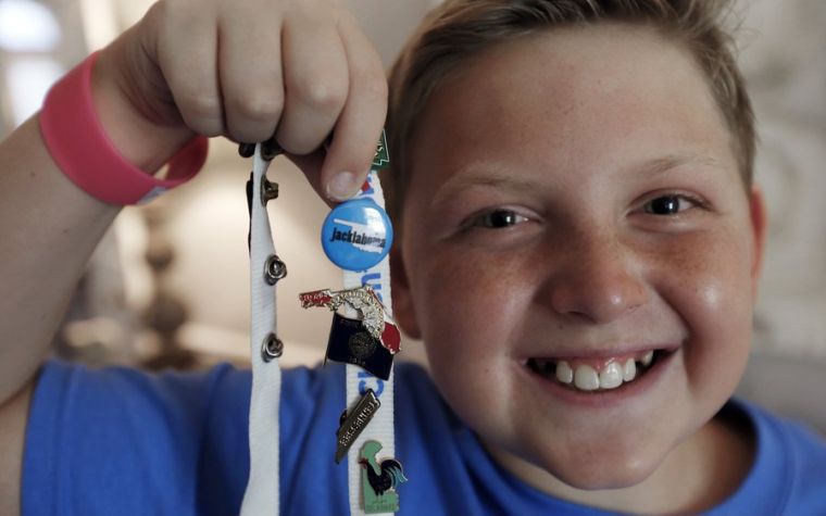 Despite illness, young Jack, 11, is living large