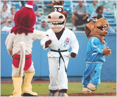 Mascot Madness: Summer tour promotes QuikTrip energy drinks