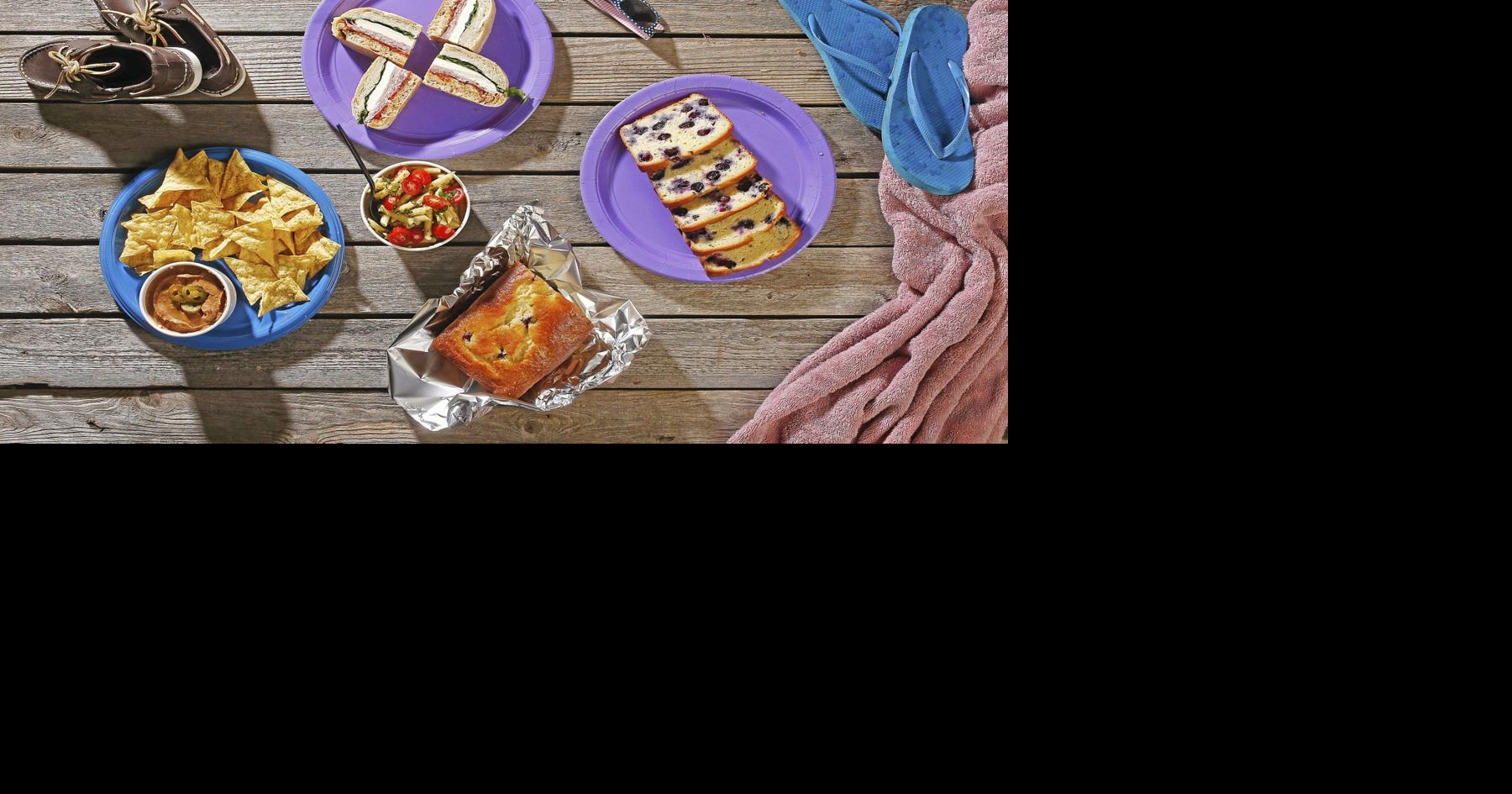 Pack and take recipes: Portable foods for a picnic at the lake