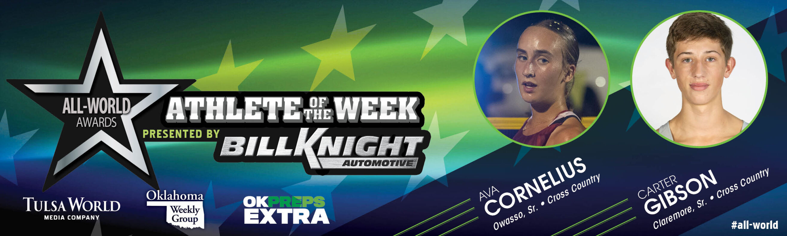 Bill Knight athletes of week: Ava Cornelius, Carter Gibson