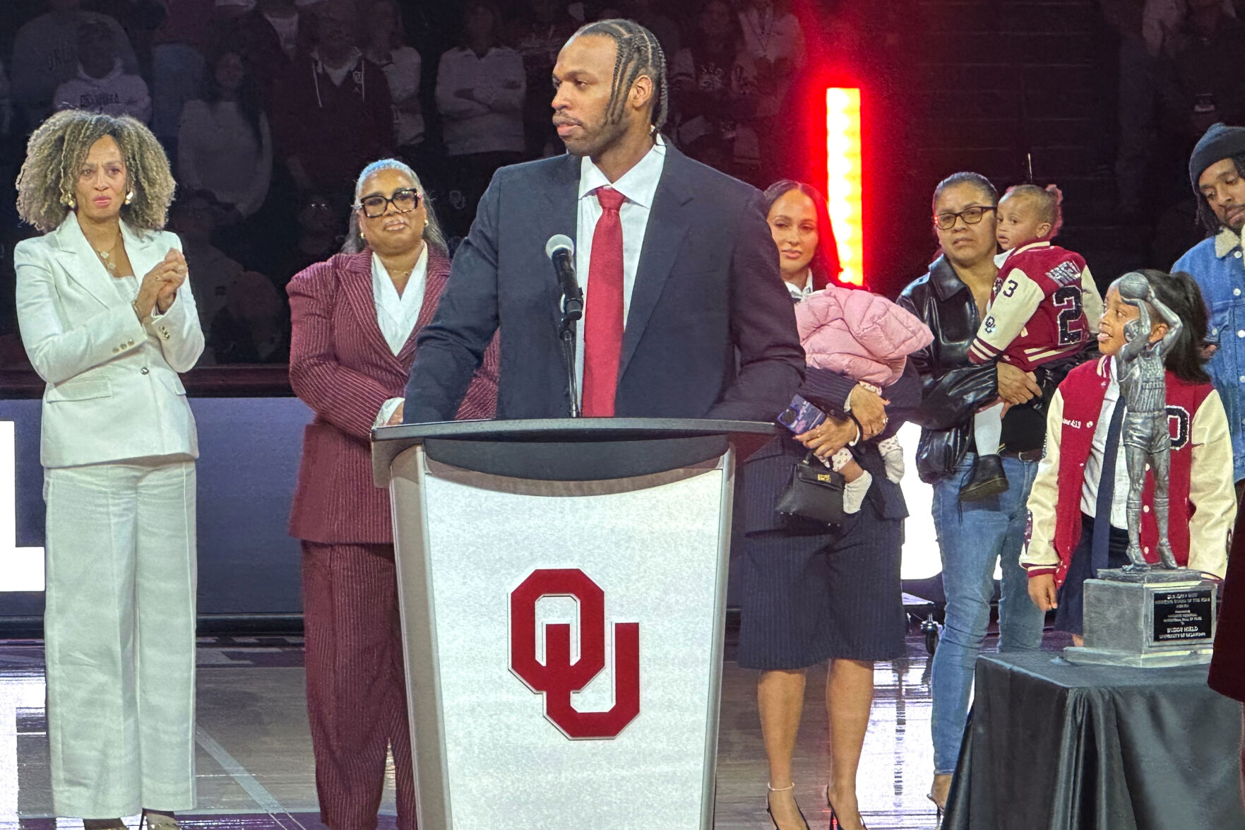 Buddy Hield's return to OU for jersey retirement was surreal