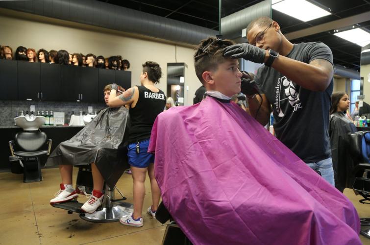 Students receive free supplies, haircuts before school starts