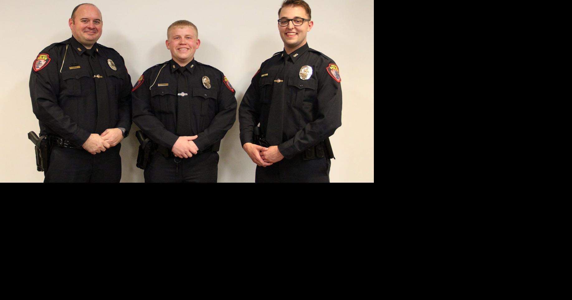 Owasso Police Department swears in three new officers this week