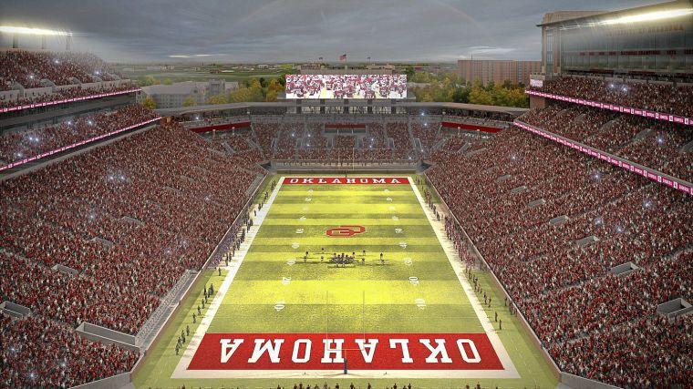 OU Sports: Stadium renovation unveiling sends jolt through OU program ...
