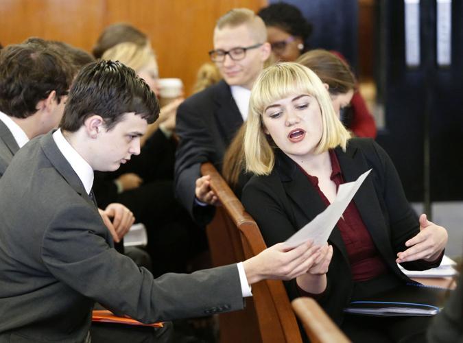 High school students compete in Martin Luther King Jr. Mock Trial ...