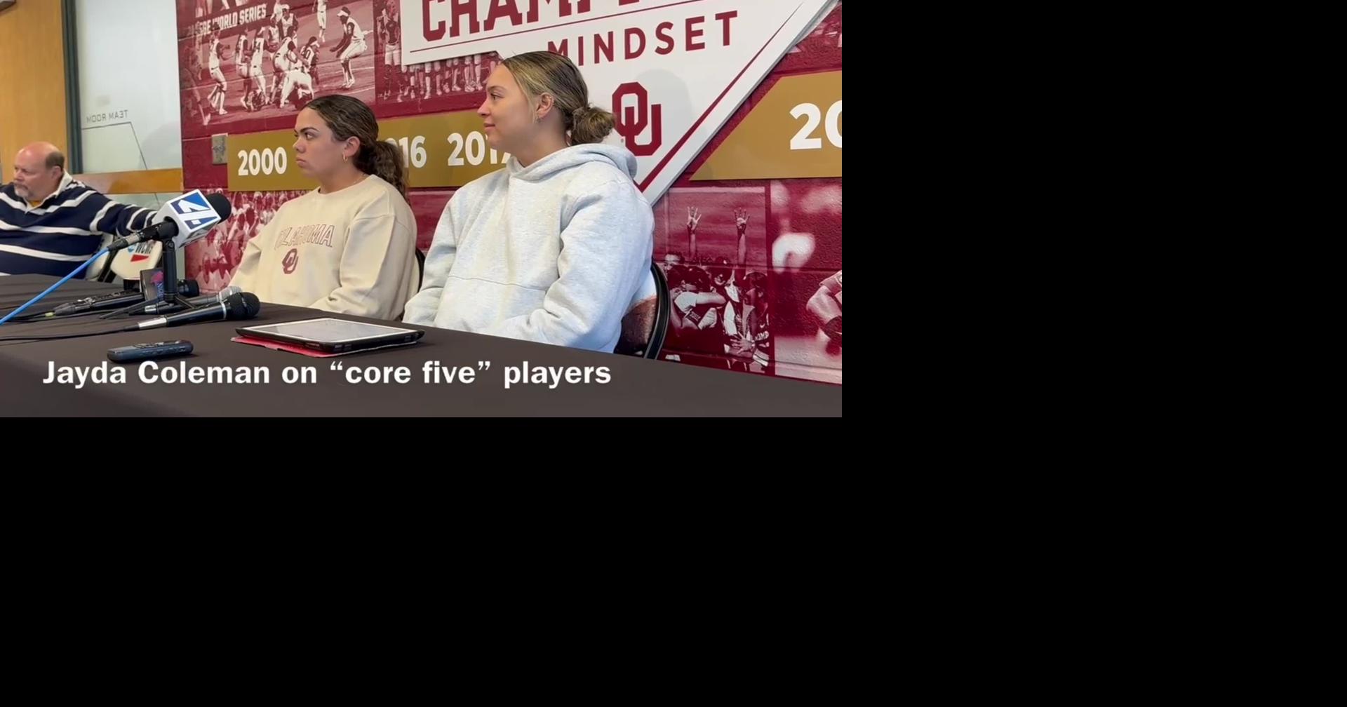 OU's Jayda Coleman on core five seniors