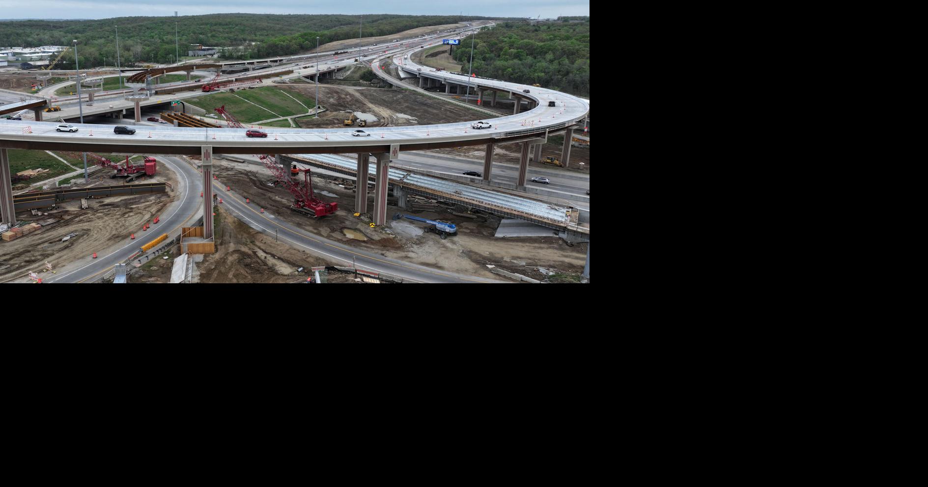Flyover ramp open at I-44/US-75 interchange 'traffic henge'