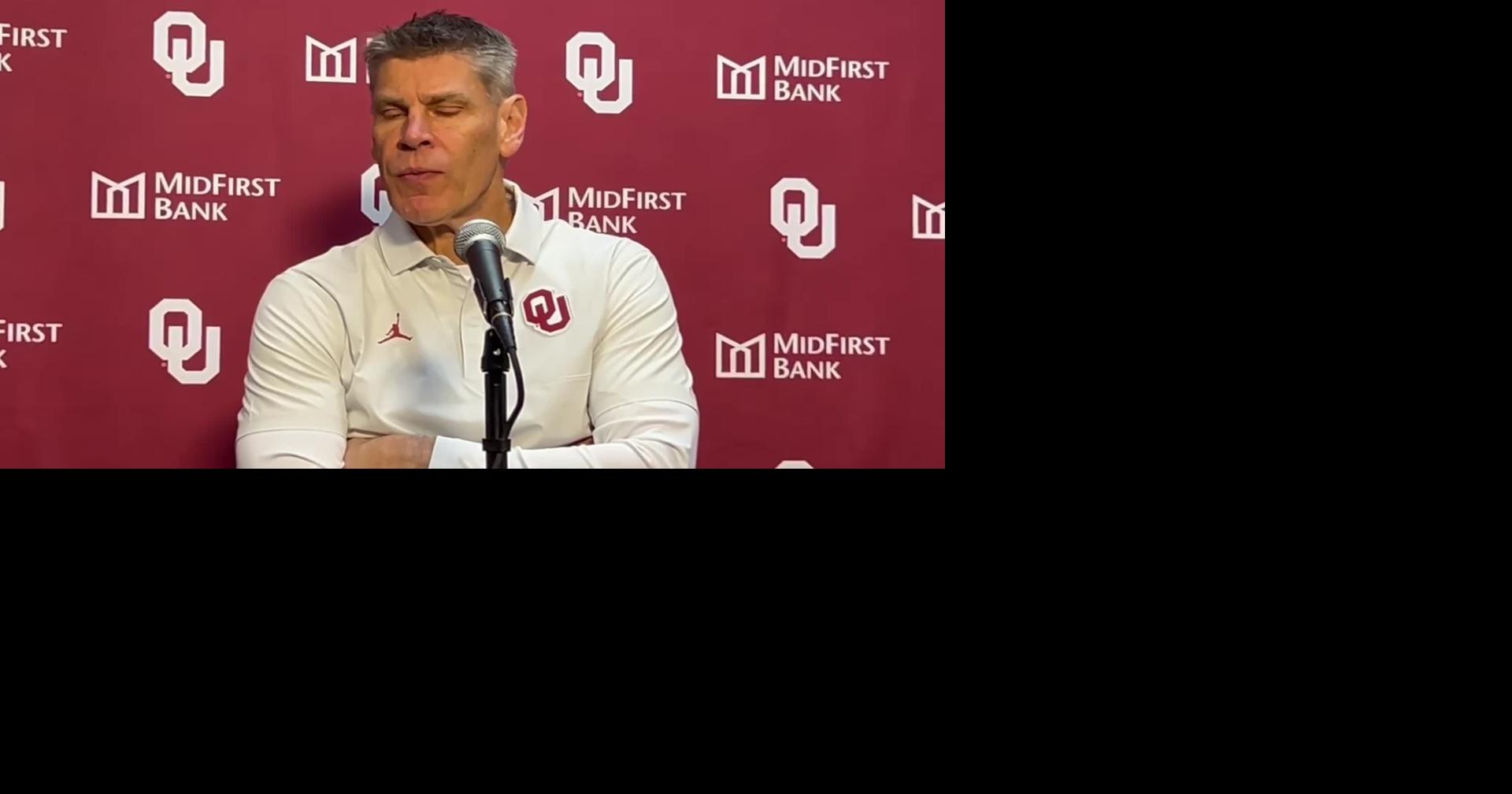 Porter Moser previews Oklahoma's Saturday home game against No. 18 Alabama