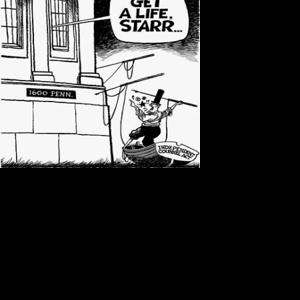 David Simpson Cartoon: Captain Ahab