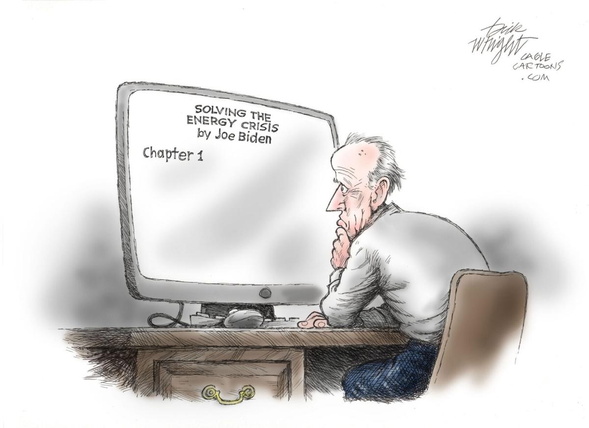 Cartoon: Biden writes book on inflation