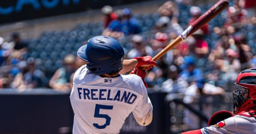 Alex Freeland lifts Drillers in a Chipper Jones-type moment