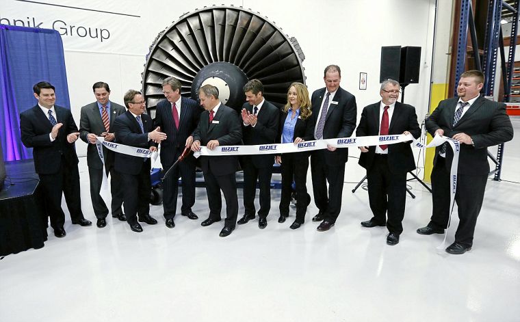 Engine for growth: BizJet opens Tulsa plant for new part salvaging ...