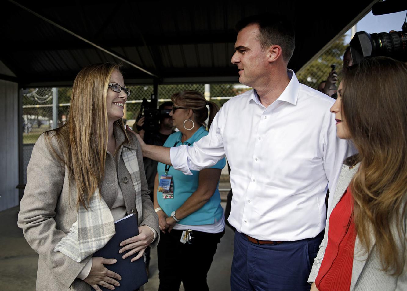 Gov. Kevin Stitt gives himself an 'A' for first year