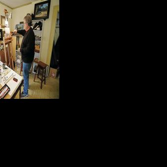 SEEN: Impressionist Gil Adams, comparing Tulsa skyline images