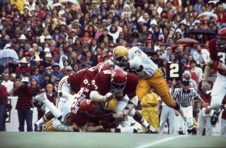 The University of Oklahoma football team in 1975