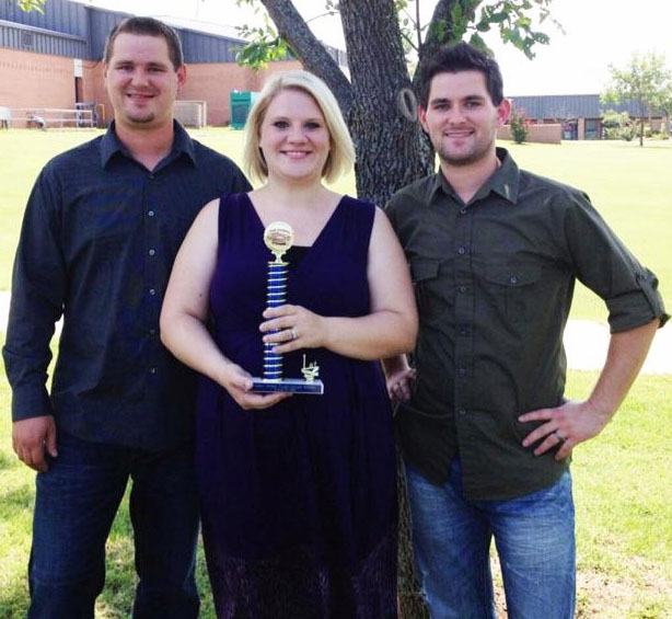 Singing family trio takes first place in Southern Gospel