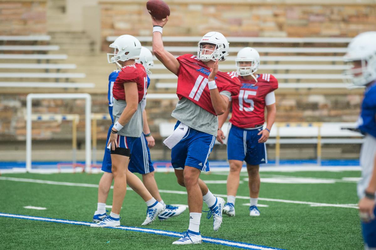 TU football: Montgomery evaluating more than arm strength during ...