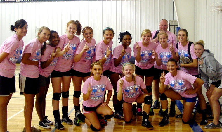 CPHS volleyball fares well at Licking Camp